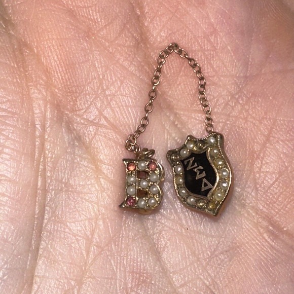 Unbranded | Jewelry | Vtg K Gold Zeta Sigma Delta Sorority Pin Seed ...